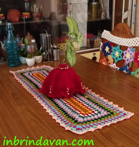 Crochet Table Mats GC03 • inbrindavan.com