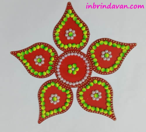 Designer Rangoli FC07 • inbrindavan.com