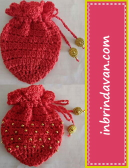 Crochet Batwa DR01 • inbrindavan.com